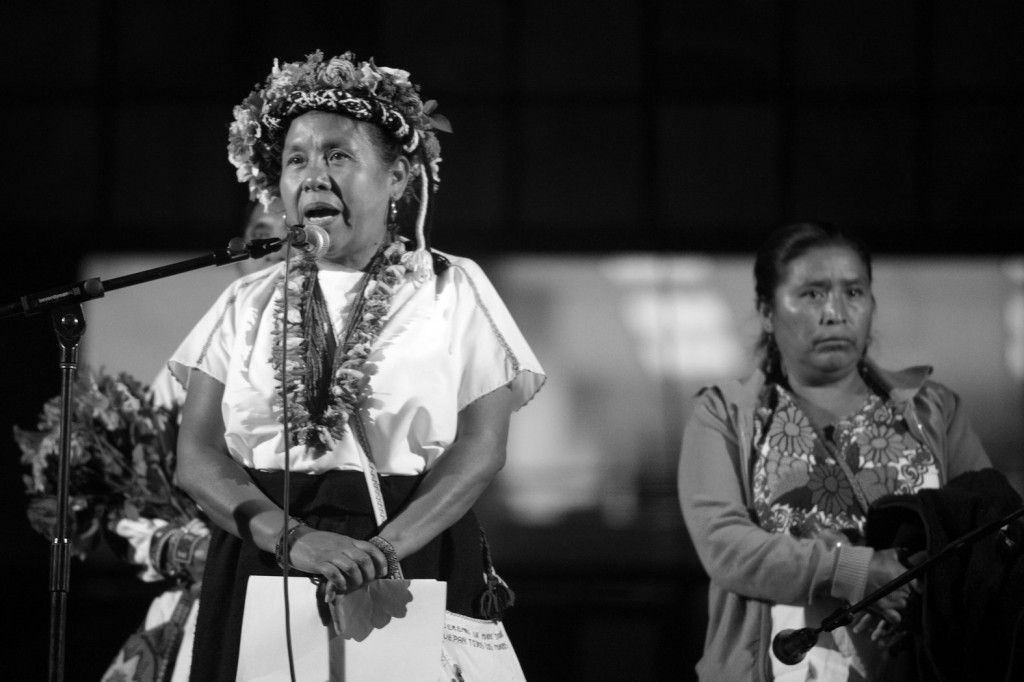 Venimos a hacer lo imposible.- encuentro del CIG y la vocera Marichuy ...